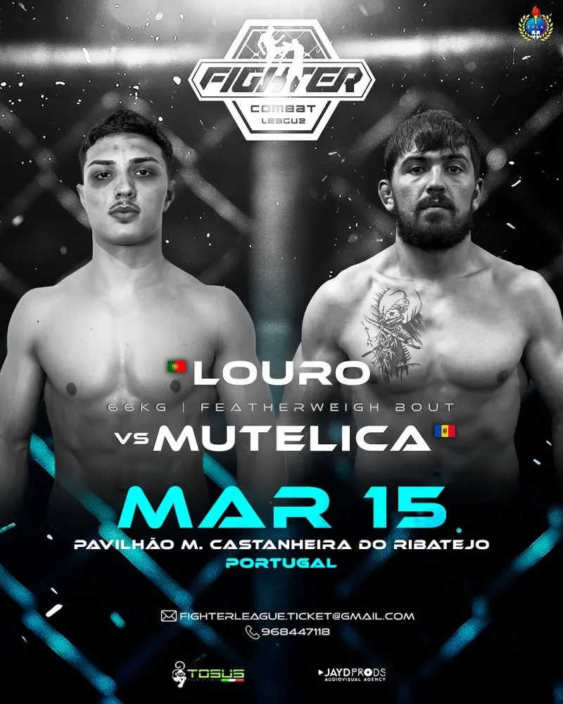 Estreia profissional no MMA: David Louro quer brilhar no Fighter Combat ...