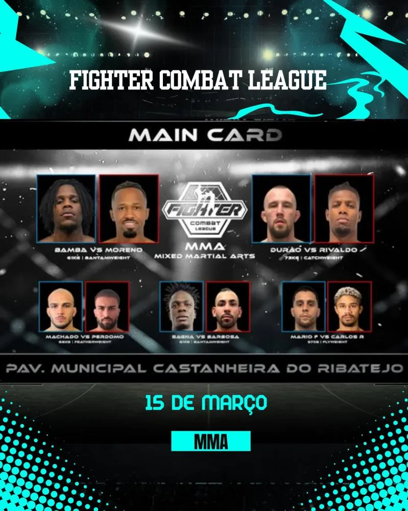 Fighter Combat League: Confira os Resultados Oficiais do Evento