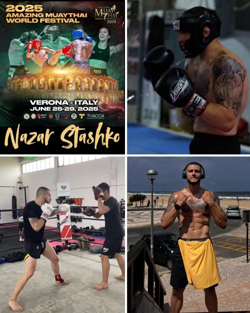 Nazar Stashko no Mundial de Muay Thai: “Não vou lá para participar, vou ...