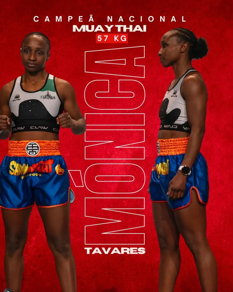 Mónica Tavares: Campeã Nacional de Muay Thai 57kg
