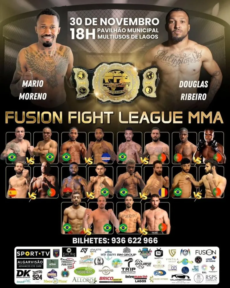 Fusion Fight League MMA: Um Espetáculo Imperdível em Lagos.